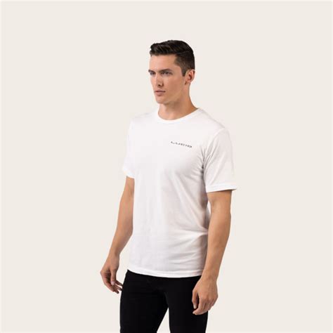 Mens Cotton Tee White