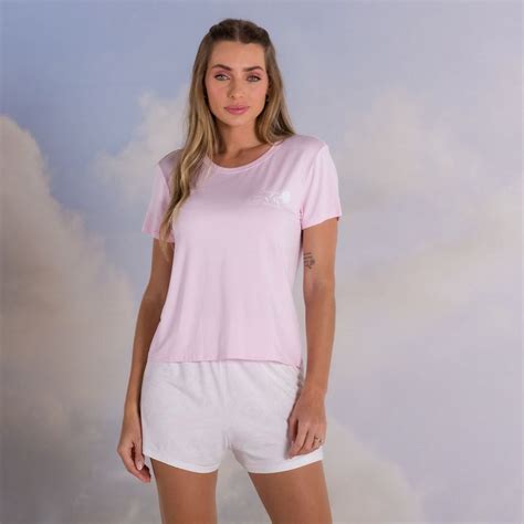 Pijama Viscolycra Sweet Dreams Camila Moretti Rosa Carrara