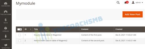 How To Create A New Admin Menu And Sub Menu In Magento 2 Thecoachsmb