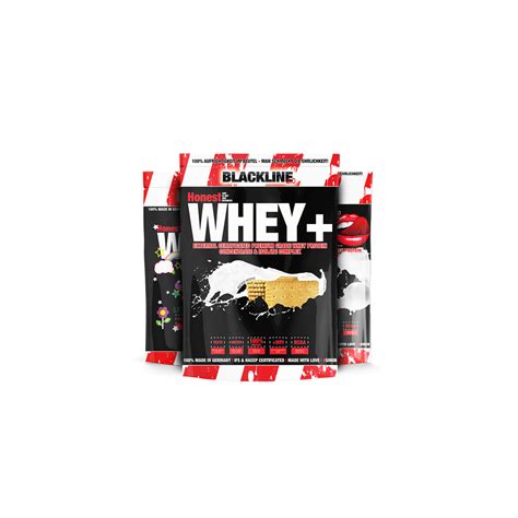 Sinob Blackline 20 Honest Whey 1000g KÖrperkult Fitness Diät