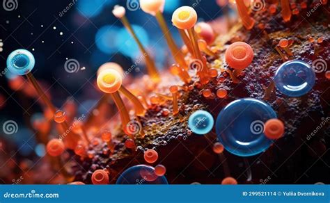 Microbiology Concept Microscope Pipette Leaving A Sample On A Slide And A Tube Rack With Microbiology Concept Microscope Pipette Leaving A Sample On A Slide And A Tube Rack With