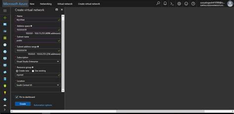 Deploying A Virtual Network With Multiple Subnets Using Microsoft Azure