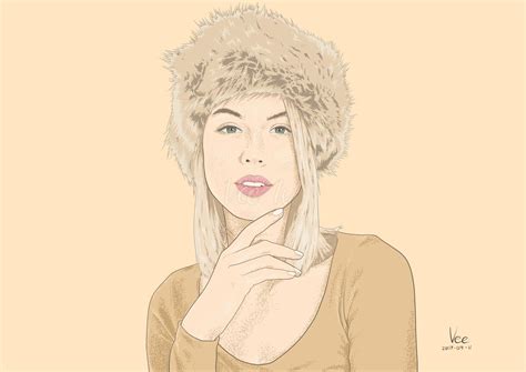 Vee Winch A Woman Wearing Fur Hat