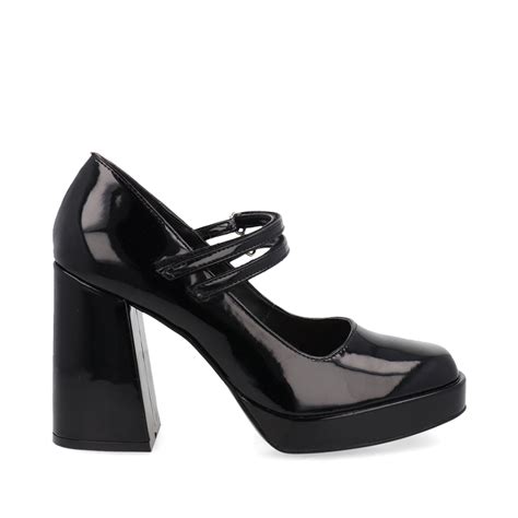 Zapatilla De Vestir Trender Color Negro Charol Para Mujer Trender Online