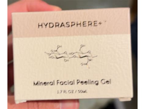Hydrasphere Mineral Facial Peeling Gel 1 7 Fl Oz 50 Ml Ingredients And