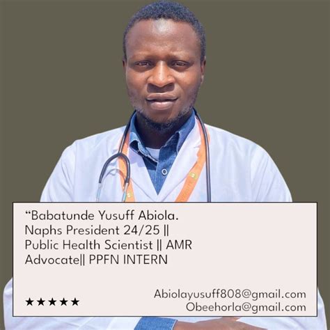 Yusuff Abiola Babatunde On Linkedin Meet Babatunde Yusuff Abiola Serving As The President Of
