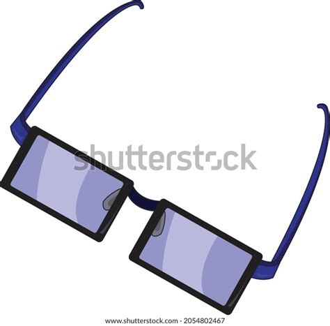 Simple Glasses Vector Image Use Illustration Stock Vector Royalty Free