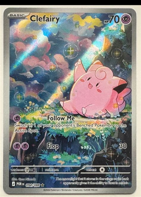 Clefairy Grade 9 Perfect Order 094 088 Tcgrader