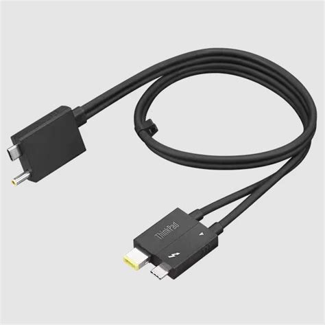 Original Lenovo Thinkpad Thunderbolt 3 Dock Gen 2 Splitkabel Gebraucht