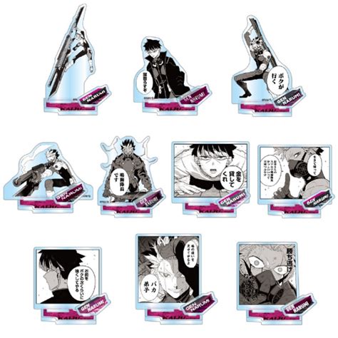 [25년 04월 발매] 괴수 8호 점프 한정 공식 나루미 겐 아크릴 피규어 컬렉션 Heroes 랜덤 단품 괴수8호 애니 공식 굿즈 도키도키굿즈