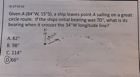 [grade 12 Spherical Trig And Great Circle Routes] Im Not Sure How To