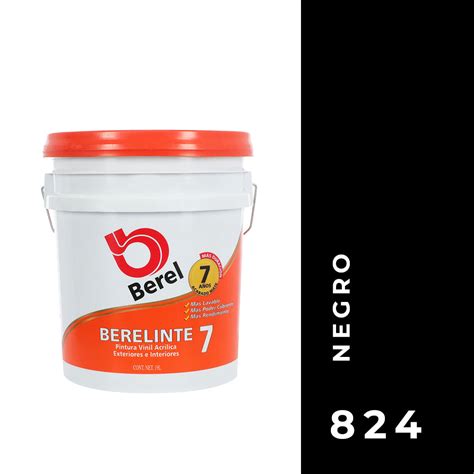 Berelinte 824 Negro Cubeta Distribuidora Luz