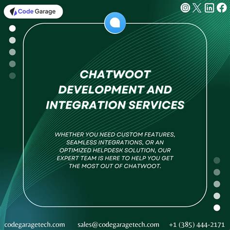 code garage tech on linkedin codegaragetech chatwoot