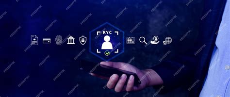 Premium Photo Kyc Verification Concept Kyc Know Your Customer Technology Business Verifying