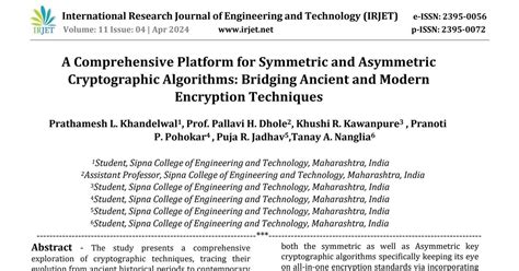A Comprehensive Platform For Symmetric And Asymmetric Cryptographic Algorithms Bridging Ancient