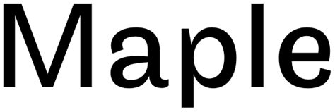Font Spy Maple Font