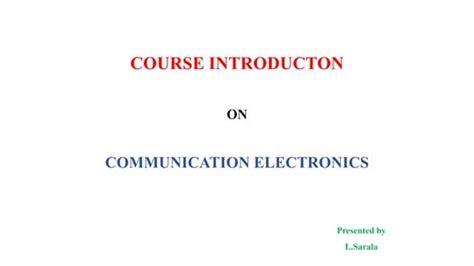 Electronic Communication Presentation Pptx Electronic Communication Presentation Pptx