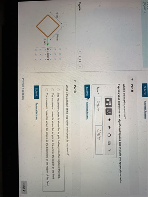 Solved The Square Loop Shown In The Figure Moves Into A Chegg