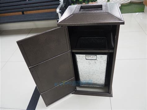 别墅室外垃圾桶欧式铸铝垃圾箱果皮箱商业街广场物业室外垃圾桶 阿里巴巴