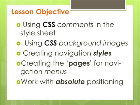 Advanced Css Layout Lesson Ppt Download