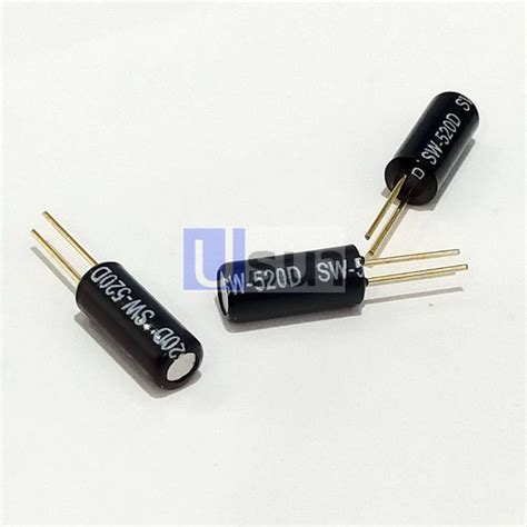 เซ็นเซอร์ สวิทช์ สั่นสะเทือน ความเอียง Vibration Sensor Switch Metal Ball Tilt Shaking Switch