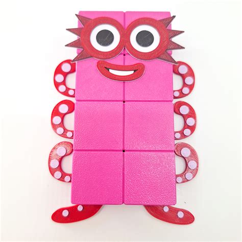 🔢 Number Blocks Characters 678910 Numberblocks・ 3d File For 3d
