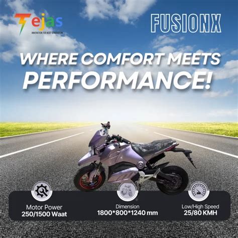 Tejas Fusionx Low And High Speed Electric Bike Tejas Ev Bike 01 At ₹ 49500 Electric Cycle In