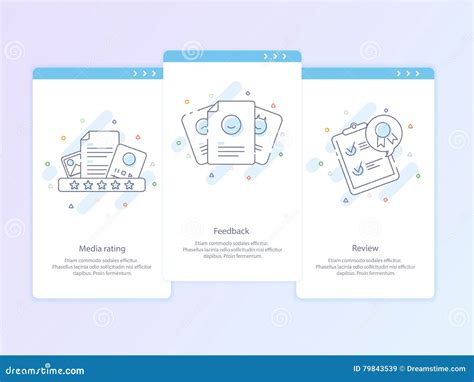 Premium Quality Line Icon And Concept Set Management Content