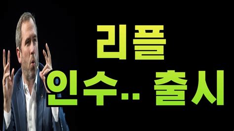 리플 드디어 해냈다 엄청난소식 국내최초로 보도합니다 Youtube