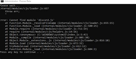 Error Can T Find Module Discord Js Issue 65 17teen Discord