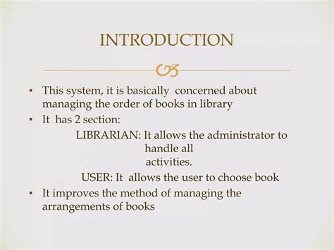 Library Management System Pptpptx Operating Systems Computer