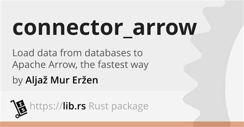 connector arrow — db interface for rust lib rs