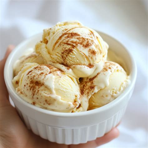 Creamy Mexican Horchata Ice Cream With Cinnamon Swirls Recipe Website