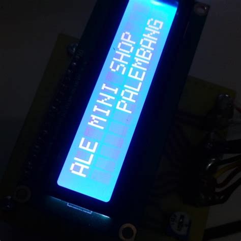 Jual Rangkaian Module Lcd 16x2 Kota Palembang Ale Mini Shop Tokopedia