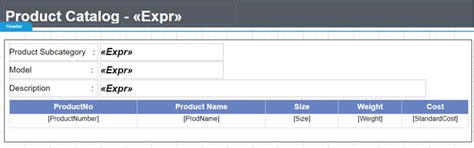 Crafting Master Detail Reports With Lists In Bold Reports