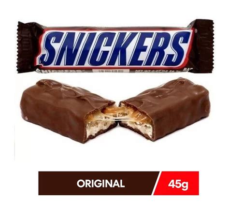 2 Caixas Chocolate Snickers Barra Recheada Com 20un 45g Carrefour