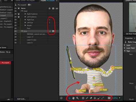How To Create Adobe Character Animator Puppet In Photoshop