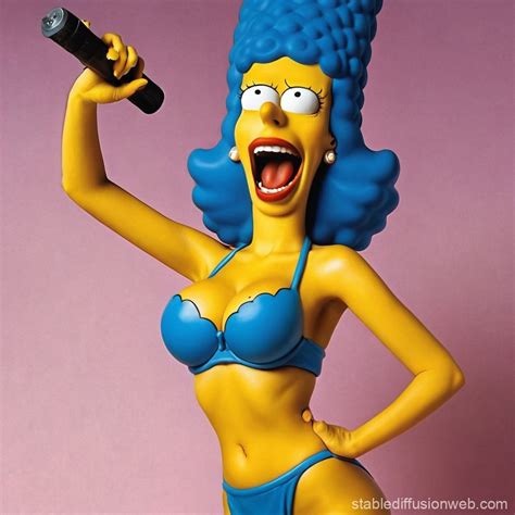 Marge Simpson Hot Prompts Stable Diffusion Online