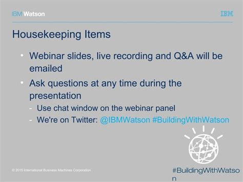 Application Starter Kits For Developers Building With Watson PPT