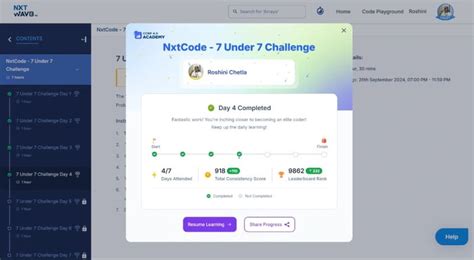 roshini chetla on linkedin 7under7 nxtwave html css keeplearning