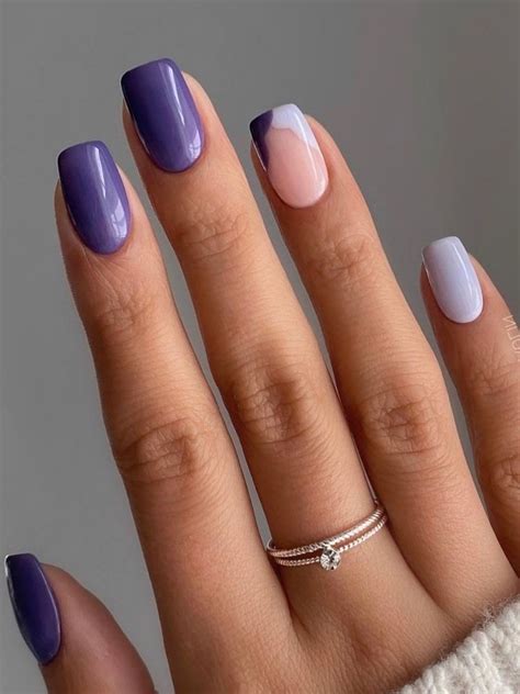 45 Gorgeous Purple Nail Designs Youll Adore Purple Nails Lilac