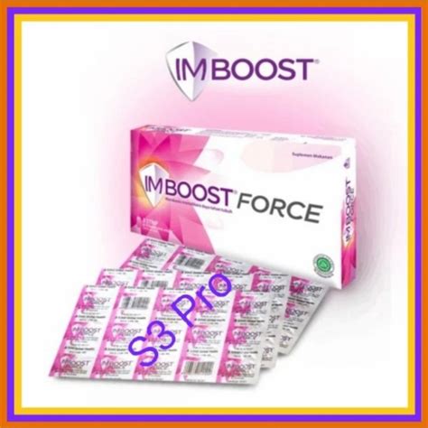 Jual Imboost Force Imboost Forte 1 Strip Shopee Indonesia