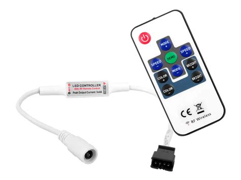 Rgb Mini Rf Controller 72w Radio 10 Button Remote Control 1lm Wasserman Eu