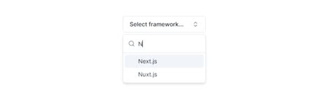 Nextjs Combobox With Autocomplete Using Shadcnui Example Frontendshape
