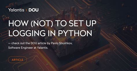 Python Logging Yalantis