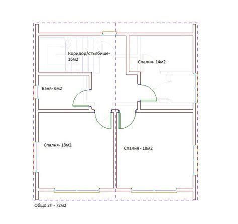 Еднофамилна двуетажна сграда Манастирски Рид Сглобяеми дървени