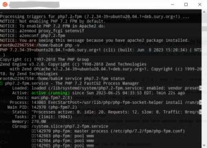 Troubleshoot Not Enabling PHP X Y FPM By Default Notice On Ubuntu Server