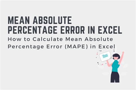 How To Calculate Mean Absolute Percentage Error MAPE In Excel That Excel Site