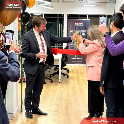 Sisap En Linkedin Sisap Inauguración Oficinasnuevas Ciberseguridad
