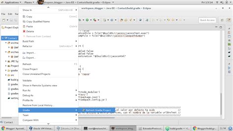 Proyecto de automatización Java Gradle de